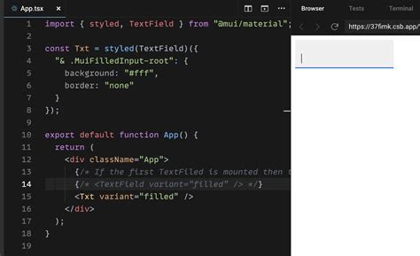 Material Ui Styles Does Not Apply In Same Order Issue Mui Material Ui Github
