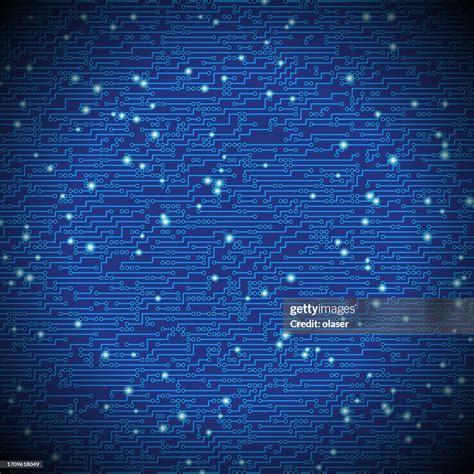 Dynamic Fullframe Background Pattern Showcasing Intricate Turquoise Metallic Wires On A Blue