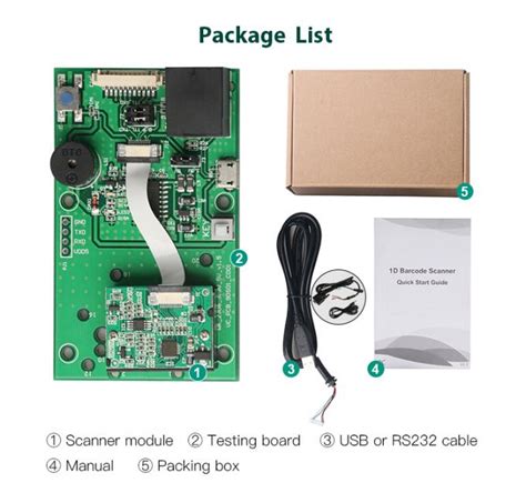 D CCD Times S TTL Arduino Barcode Scanner Module