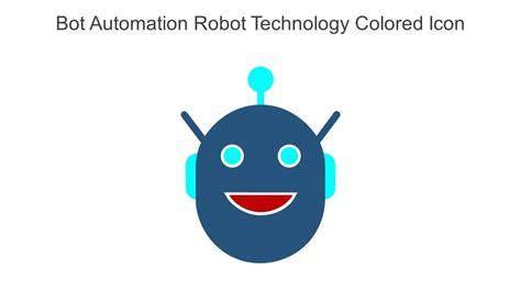 Bot Automation Robot Technology Colored Icon In Powerpoint Pptx Png And