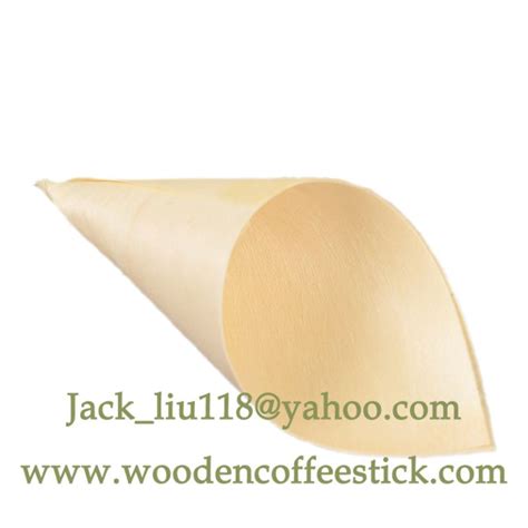 일회용 나무 콘 자작 나무 컵 친환경 컵 공급 업체 B