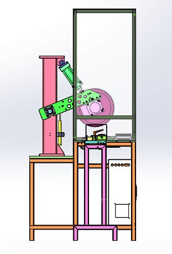 管材切割机 SOLIDWORKS 2018 模型图纸下载 懒石网