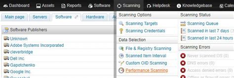 Scan Performance Of Windows And Linux Machines Lansweeper