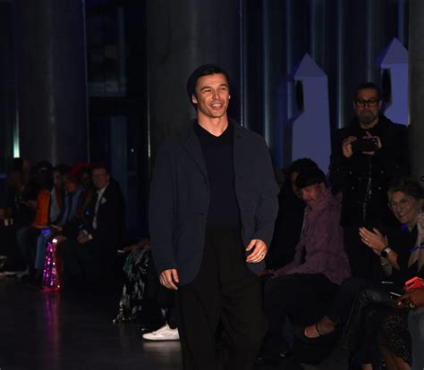 Days Stars Rob Scott Wilson And Paul Telfer Take To The Catwalk In The Blue Jacket Fashion Show