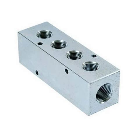 Glossy Stainless Steel Hydraulic Manifolds At ₹ 500piece In Ahmedabad