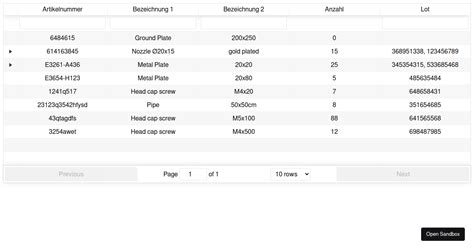 React Table Custom Expander Codesandbox