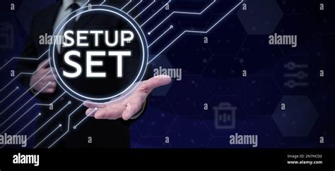 Inspiration Showing Sign Setup Set Business Approach The Manner