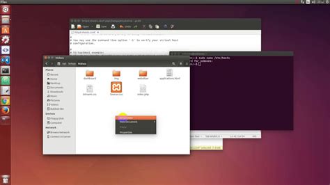 Configure Xampp Virtual Hosts On Ubuntu Youtube