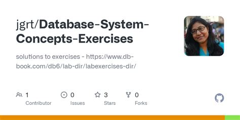 Database System Concepts Exercisesbasic Sql Part 1sql1sql At Master · Jgrtdatabase System