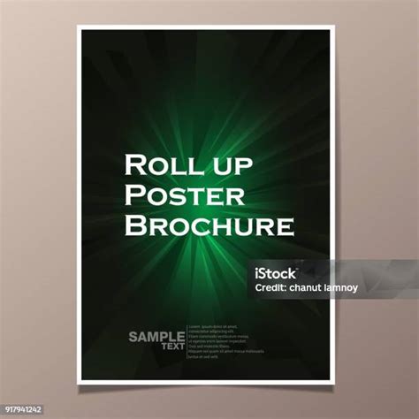 롤업 하 고 포스터 사업 브로셔 전단지 배너 디자인 세로 서식 파일 벡터 커버 프레 젠 테이 션 추상적인 기하학적 배경 X배너와 깃발 배너 현대 간행물 광고에 대한 스톡
