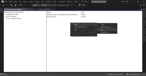 How To Create An Installer For A Winforms Application Using Visual Studio 2022 Installer Project