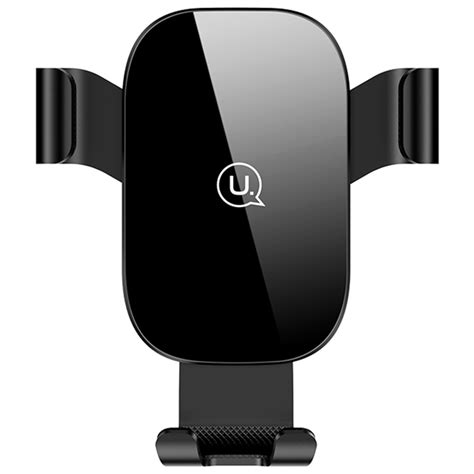 Стойка за телефон кола за вентилационната решетка черна Emagbg