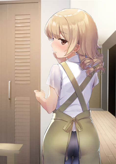 森久保乃々 隠し味の効果が効くのを待機くぼ デコいす春例き36bのイラスト