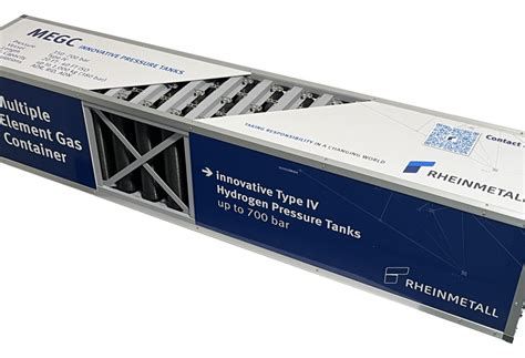 Multiple Element Gas Container Megc Rheinmetall