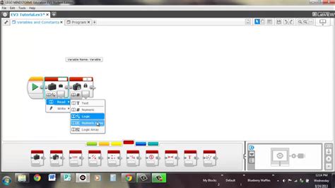 20 Ev3 Programming Variables And Constants Youtube