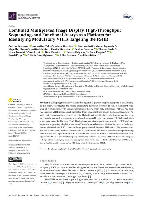 Pdf Combined Multiplexed Phage Display High Throughput Sequencing