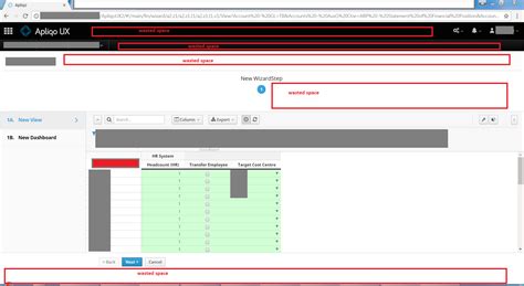 Making More Space Available In UX Screen Apliqo UX Cubewise Forum