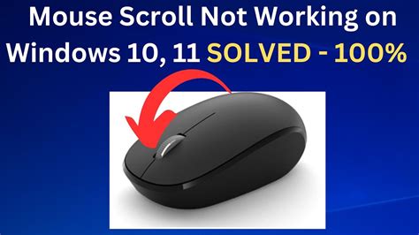 How To Fix It When Your Mouse Scroll Is Not Working In Windows 101178 Hindi Mouse Issue
