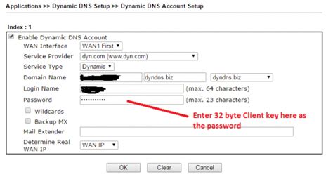 how to resolve dyndns not working on 2860n draytek faq
