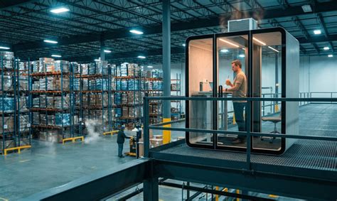 Oficinas Modulares Para Fábricas Y Almacenes Insonorizadas Dentro De