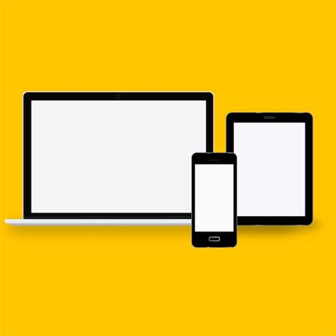 Free Vector Technology Digital Device Icon Vector Concept