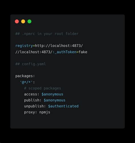Npm Verdaccio Publish Without Being Logged In Stack Overflow