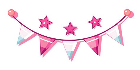 Download Buntings Party Decoration Royalty Free Stock Illustration