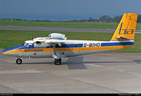 Aircraft Photo Of G Biho De Havilland Canada Dhc 6 300 Twin Otter Brymon Airways