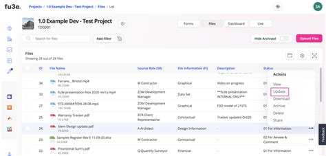 How To Update A Files Custom Field Values