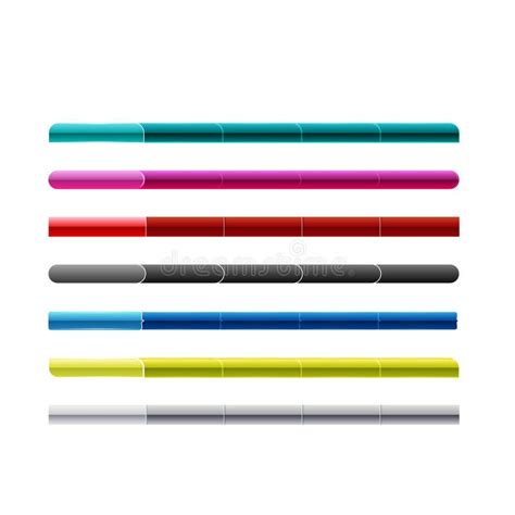 Vector Web Menu Buttons Set For Business Site Stock Illustration Illustration Of Element