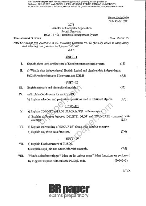 Dbms4thmay2021 Contains Practice Materials Database Management Systems Brpaper Brpaper
