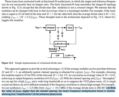 Analog How Is The M 2 Term Derived In The Pll Output Phase Noise Spectrum Electrical