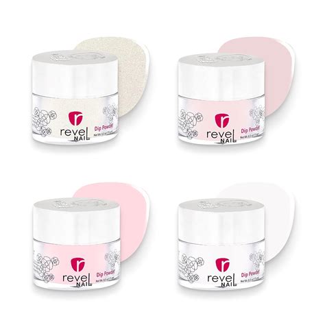 Revel Nail Dip Powder French Pink Powder Dip Nail Polish