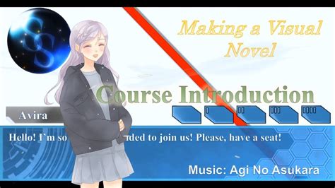 Unity Lets Make A Visual Novel 01 Series Youtube