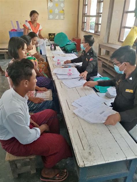 လောင်းလုံးမြို့နယ်၊ ကျောက်မတ္တပ်ကျေးရွာအုပ်စုတွင် ပန်းခင်းစီမံချက်ဖြင့် အိမ်ထောင်စုနှင့် နိုင