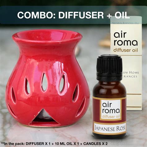 Red Diffuser Set With Diffuser Oil 10ml Air Roma Air Roma Home And Car Perfumes Red Diffuser Set With Diffuser Oil 10ml Air Roma Air Roma Home And Car Perfumes