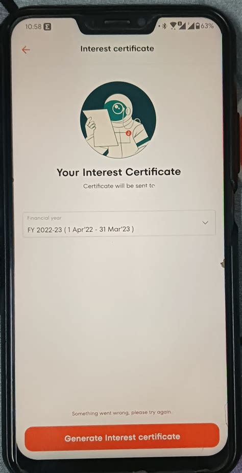 Issue In Generating Interest Certificate Bug Hunters Jupiter Community