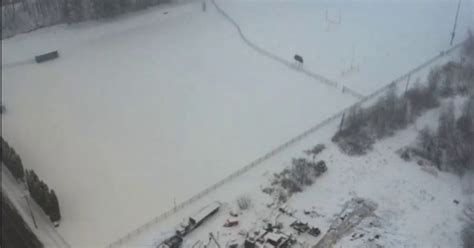 Officials Issue Warning After Oddly Colored Snow Falls On Town ‘avoid Ingesting Or Direct Skin