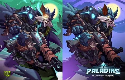 Artstation Full Moon Viktor Casey Edwards Paladins Champions Character Art Character Design