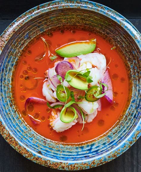 Peruvian Shrimp Ceviche Shrimp Ceviche Recipe Richard Sandoval