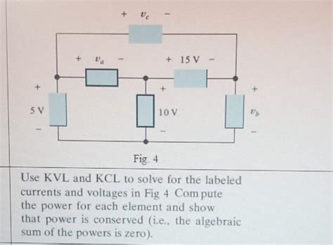 solved use kvl and kcl to solve for the labeled currents and