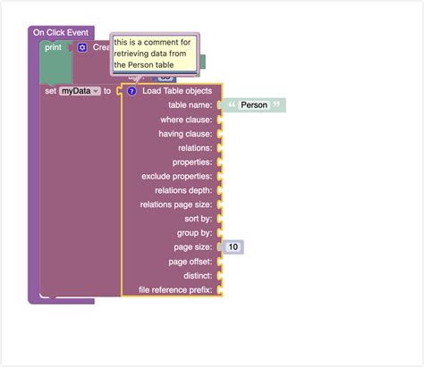 Comment Blocks In Ui Builder Suggestionsideas Backendless Support
