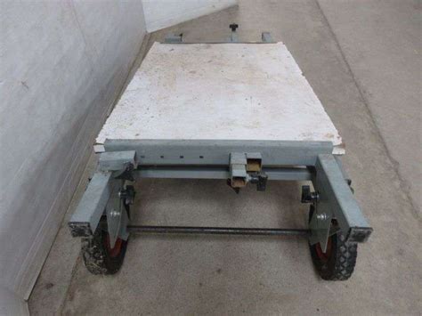 Collapsible Table With Wheels Albrecht Auction Service