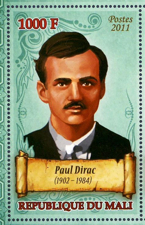 Science On Stamps Paul Dirac