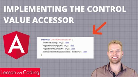 How To Use Angulars Control Value Accessor Youtube