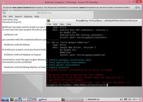 Android Error In Building Apk In Kivy Stack Overflow