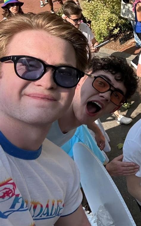 Love All The Gays — Kit Connor And Joe Locke At Dc Pride 2023
