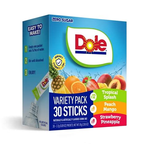 Flavored Water Packets