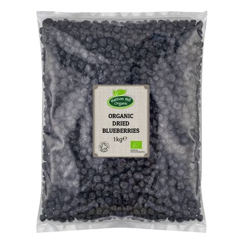 Organic Dried Blueberries 1kg Darazpk