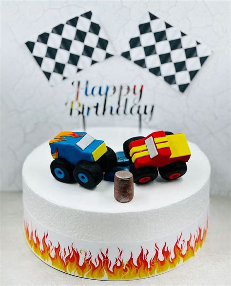 21 Monster Truck Cake Ideas For Birthdays Mouths Of Mums